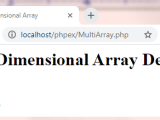 Arrays In Php Php Tutorial Study Glance