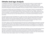 Othello And Iago Analysis Essay Example Studyhippo