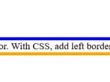 Css Borders Studyopedia