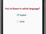 Android Checkbox Control Studyopedia