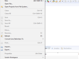 Eclipse File Menu Studyopedia