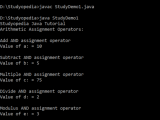 Operators In Java Studyopedia