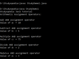 Operators In Java Studyopedia