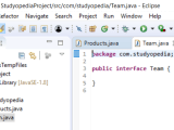 Create New Java Interface In Eclipse Studyopedia