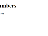 Javascript Numbers Studyopedia