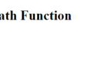 Javascript Math Studyopedia