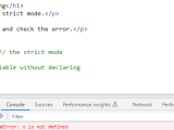 Javascript Strict Mode Studyopedia