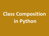 Studysection Blog Class Composition In Python Programming