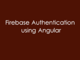 Studysection Blog Firebase Authentication Using Angular