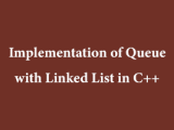 Implementation Of Queue With Linked List In C Ss Blog