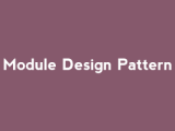 Module Design Pattern Studysection Blog
