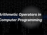 Arithmetic Operators In Computer Programming Ss Blog