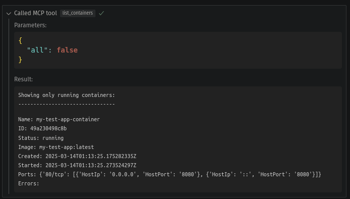 Creating A Docker Mcp Server In Python Stugendron