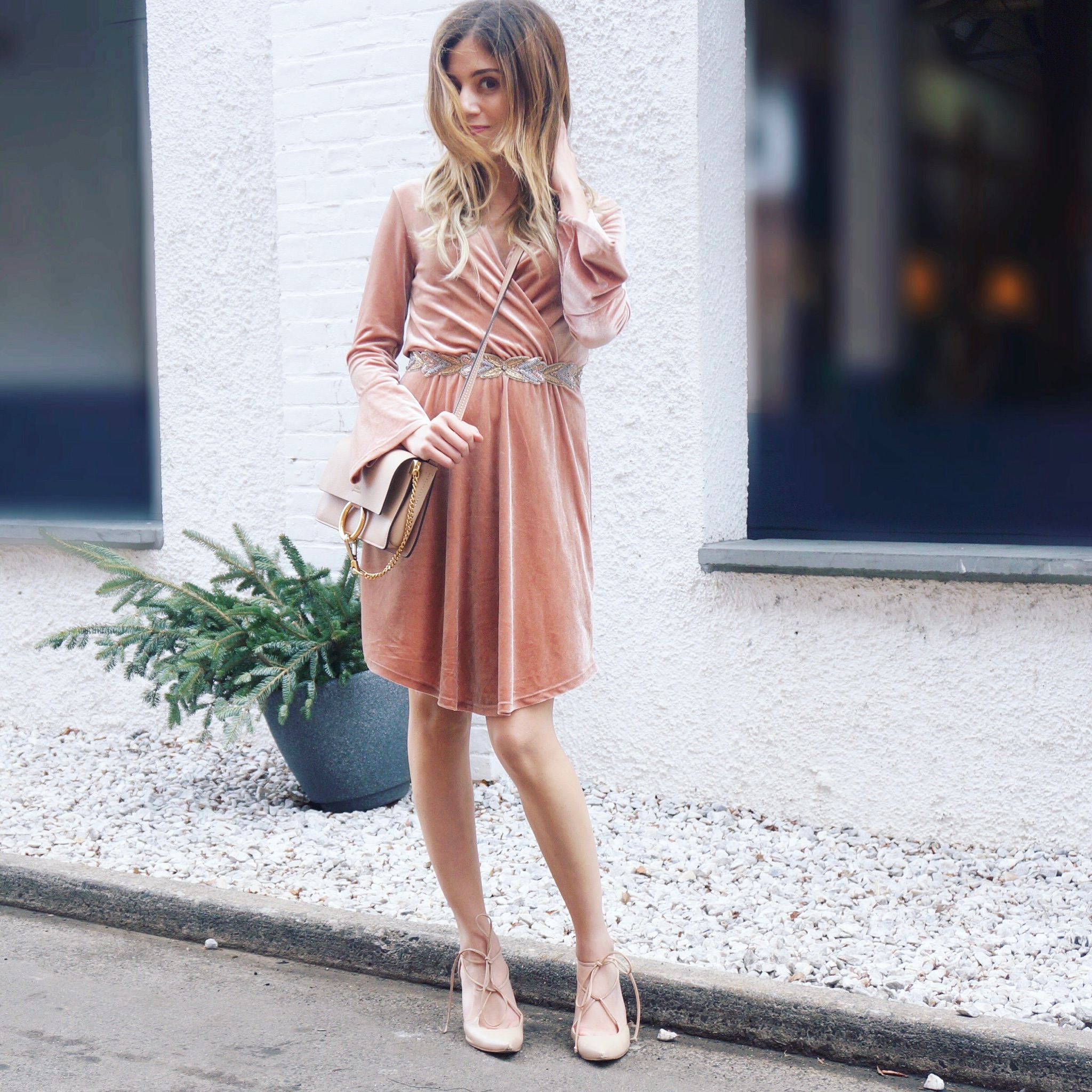 Spring Closet Staple: The Blush Wrap Dress - Style Context