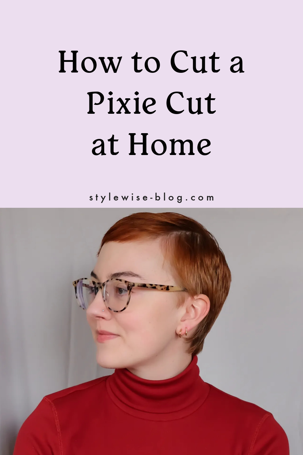 How to do a Pixie Cut at Home Using Clippers : StyleWise Blog