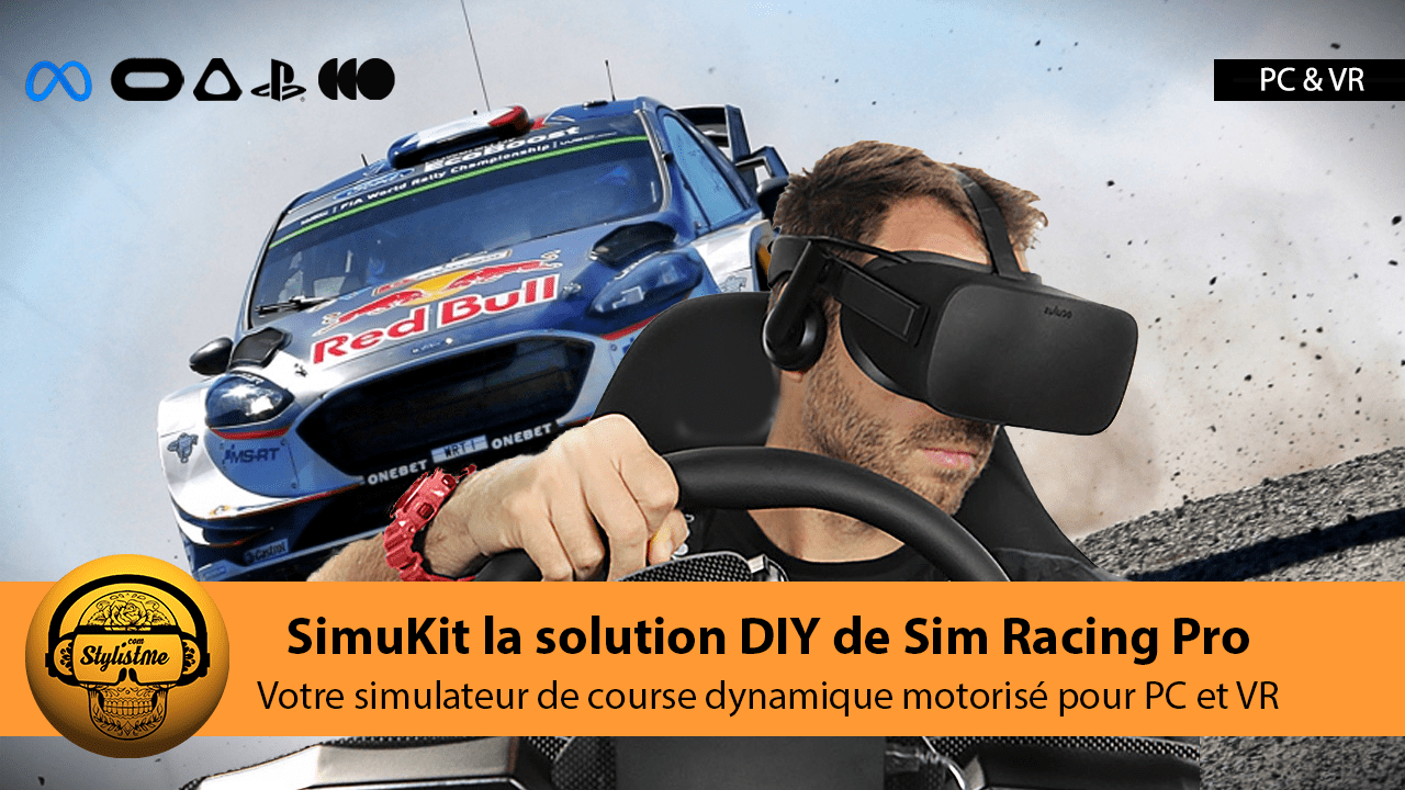 SimuKit : siège simulateur course ou vol motorisé à construire vous-même