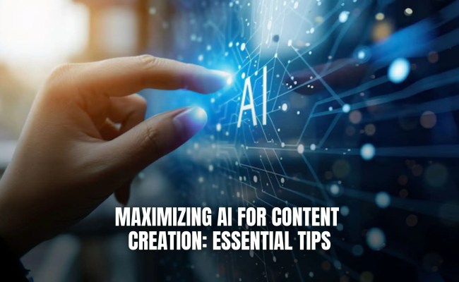 Maximizing AI For Content Creation: Essential Tips - Subscribed.FYI