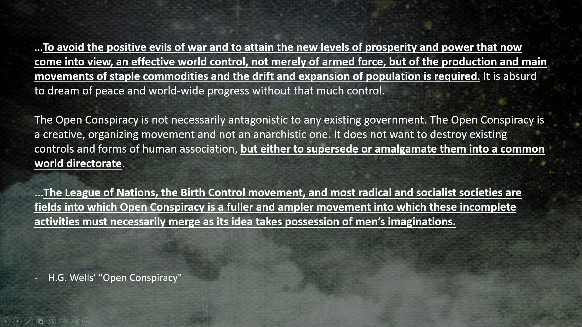 Why H.G. Wells’ World Brain and Yuval Harari’s Hackable Human Will Not ...