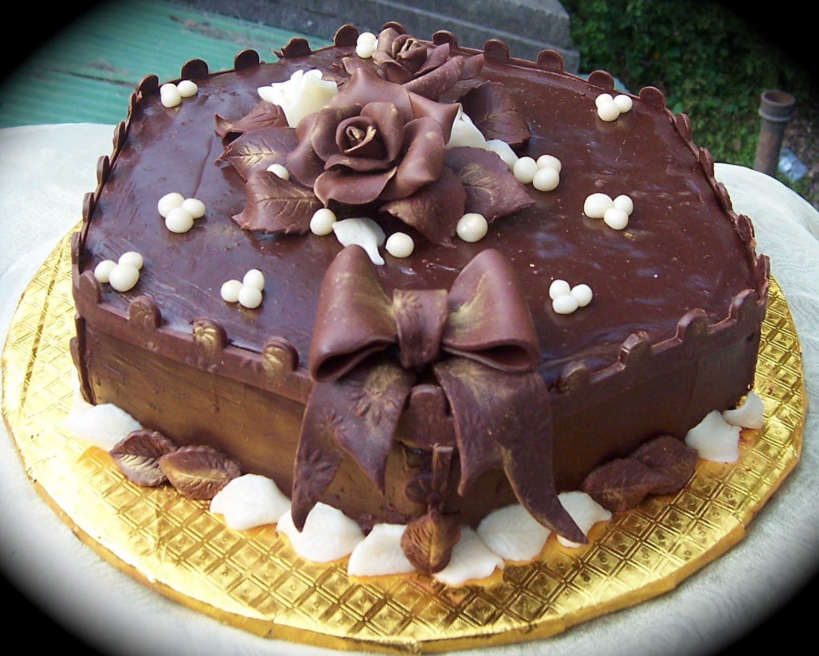 Chocolate Cake for the Chocoholics | Sugarcraft India