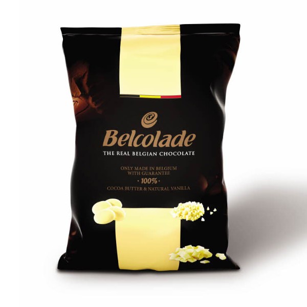 Chocolate Belcolade Blanco 30% - SugarKingdom