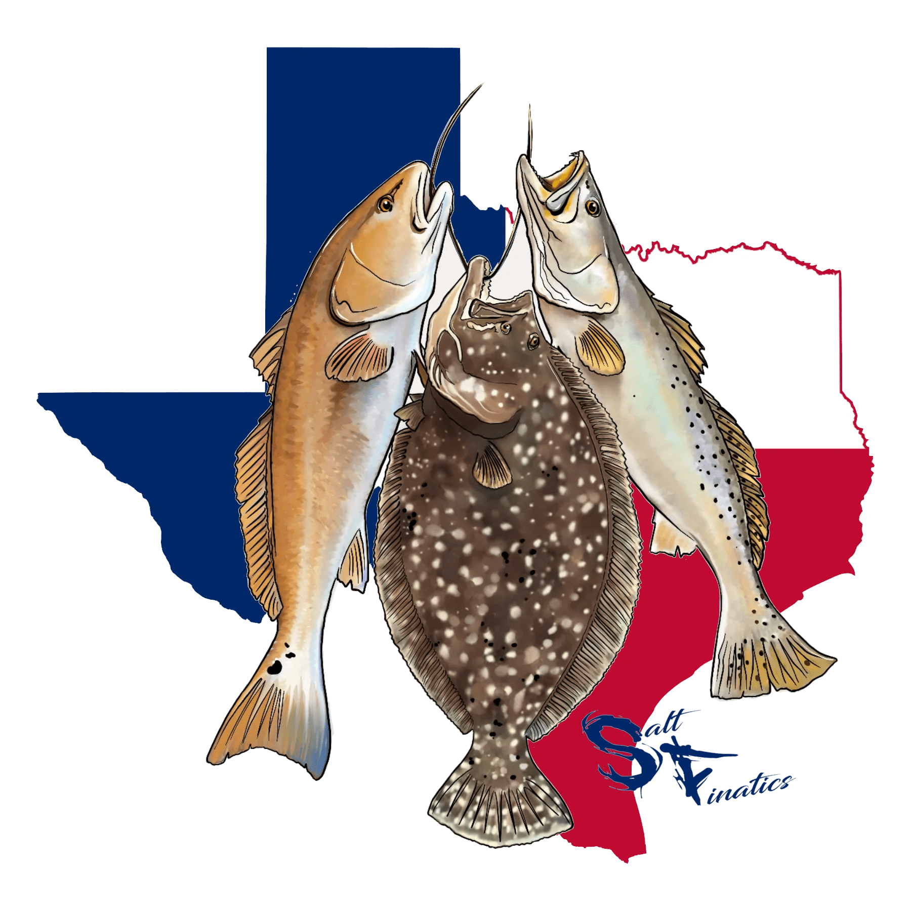 Trio Texas Angler Suger Bee Bling