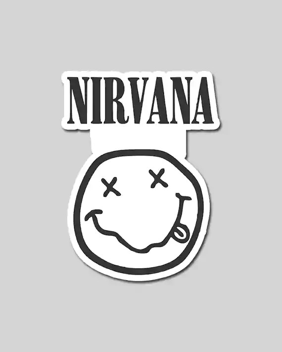 Nirvana Vinyl Sticker Sukhiaatma