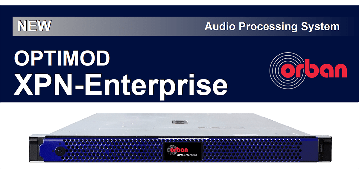 New! Optimod XPN-Enterprise Audio Processing System | SUMATRONIC AG
