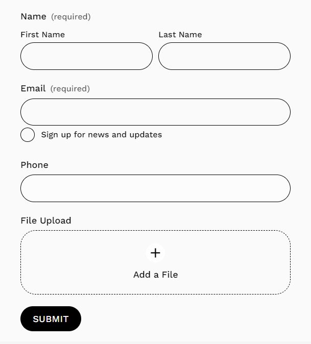 How To Add An Upload Button To Form In Squarespace Summary Block - Geometric Picture Collection - 8K Quality
