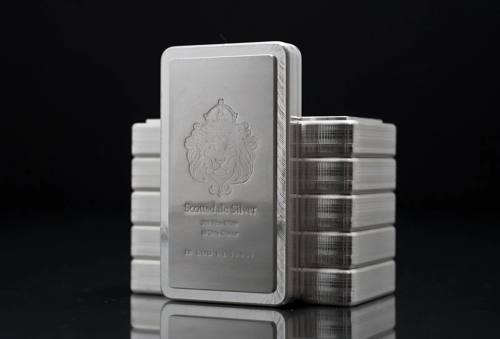 Buy 10 Oz Silver Scottsdale Stacker Scottsdale Mint Silver Bar Sm