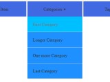 Horizontal Dropdown And Responsive Css Menu Tutorial Sundari Webdesign