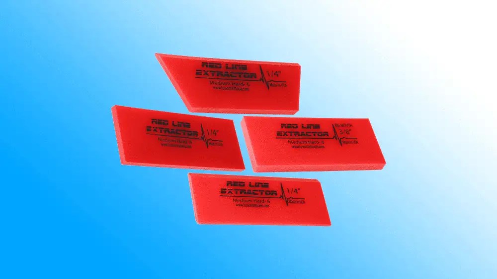 Fusion Red Line Extractor Squeegee Blade