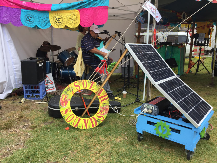 Northern Beaches Music Festival Solar Stage – Sunny Bins