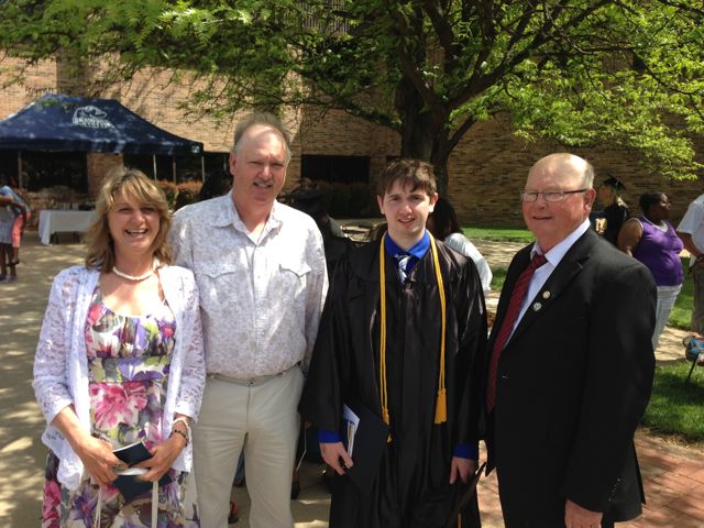 Our son Cody Graduated Pre-Med summa cum laude!!! - Sunny Day Puppies