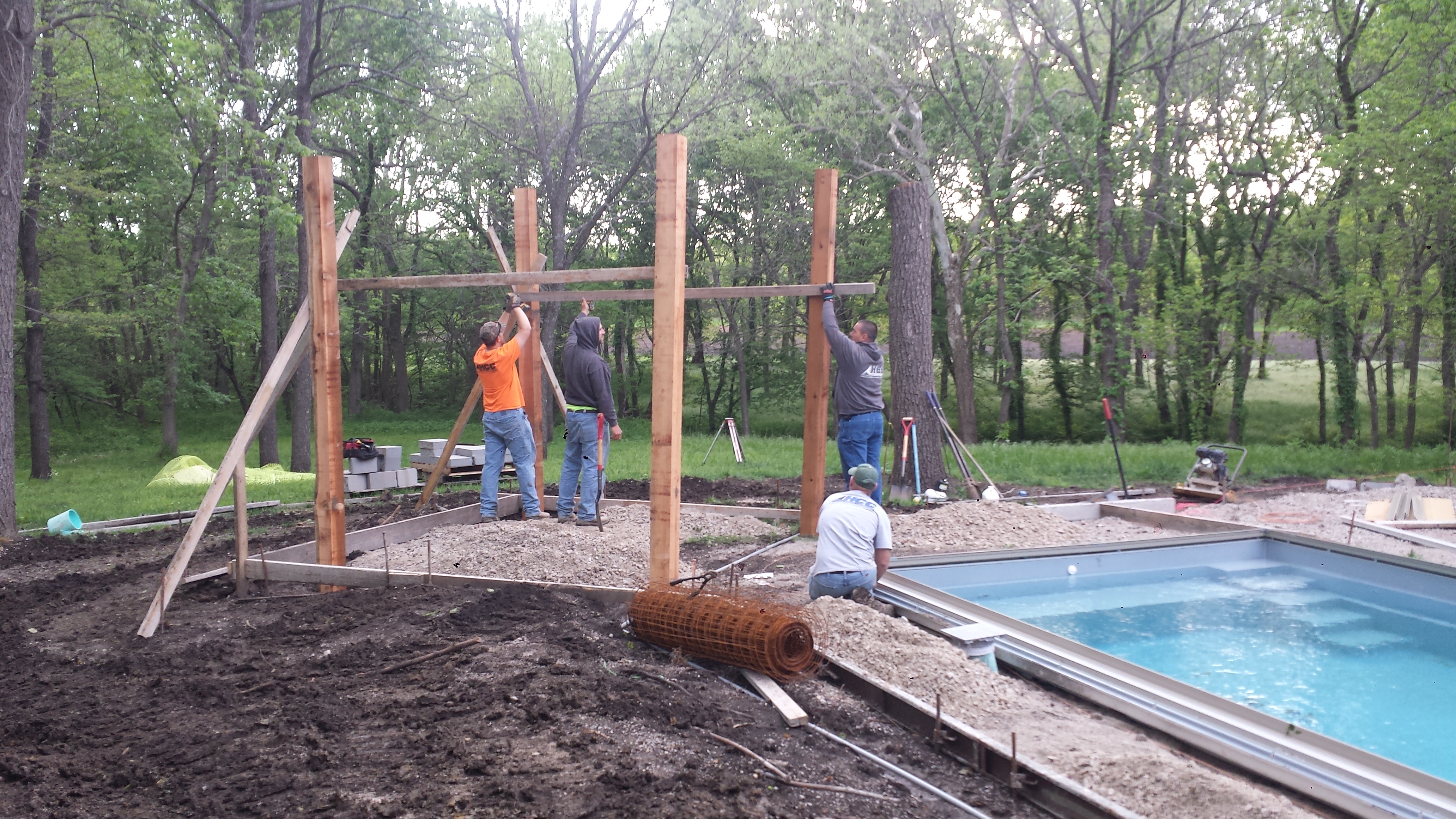 Sunscape Pool and backyard