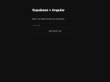 Build A User Management App With Angular Supabase Docs