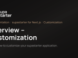 Overview Customization Next Js Documentation Supastarter Saas