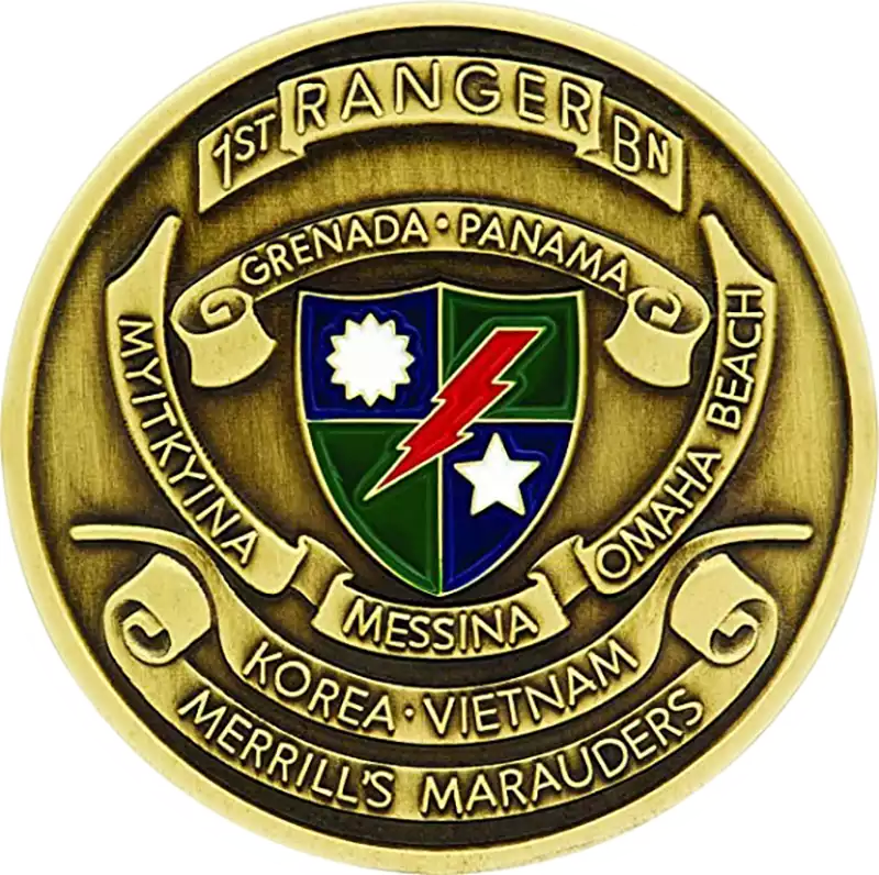 Army Ranger Challenge Coins | Design your challenge coin now!