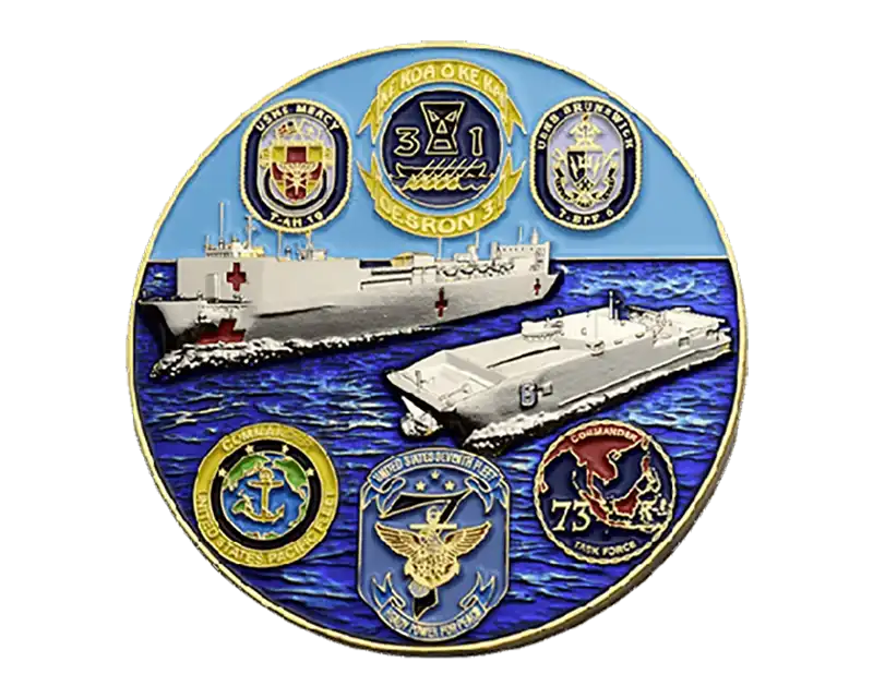 Navy Ship Coins | [ 30%off ]