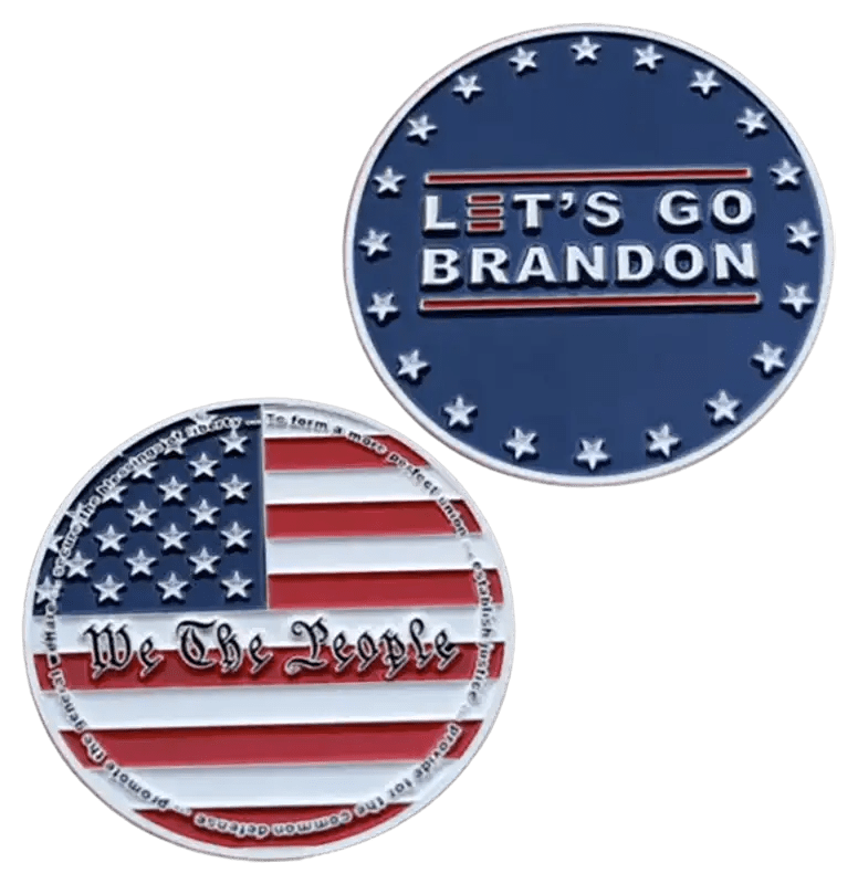 Let's Go Brandon Challenge Coin - Challenge Coin Maker | Super ...