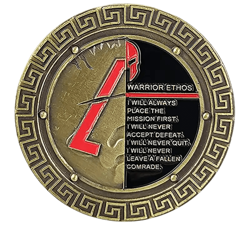 Spartan Challenge Coin | Design your own coins now!