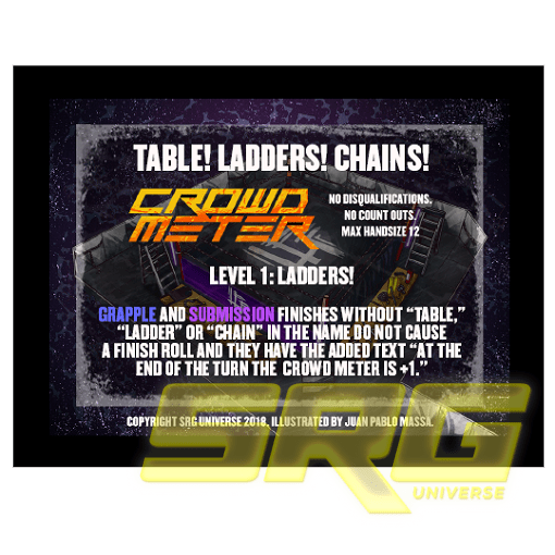 Tables! Ladders! Chains! Crowd Meter - Supershow the Game