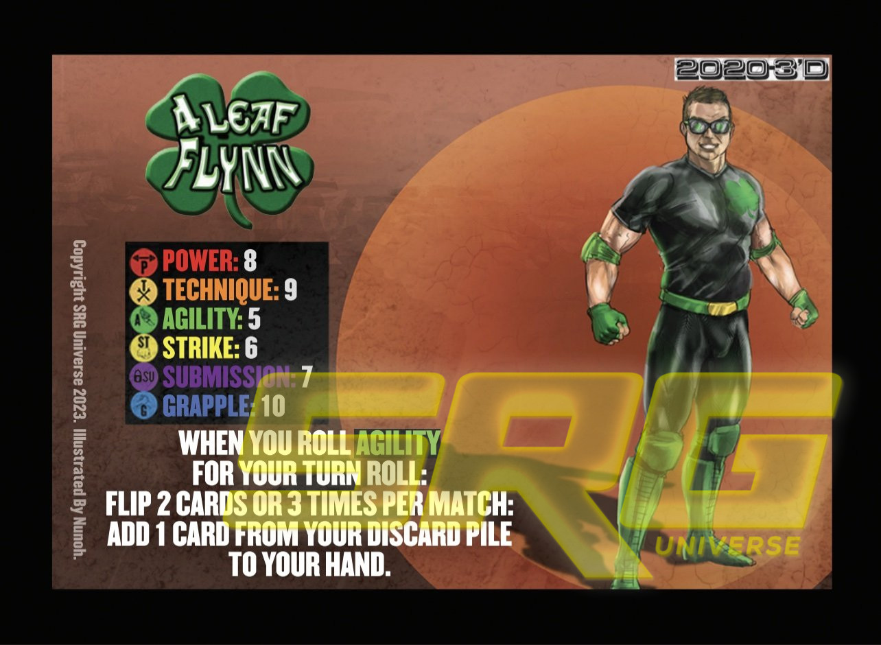 2020-3’d Face Cards - Supershow the Game