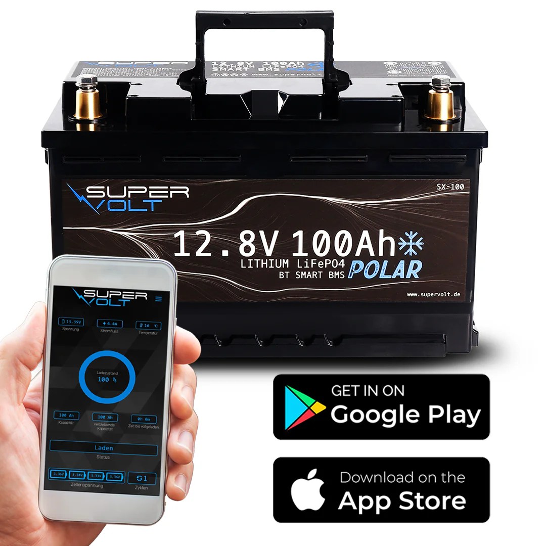Supervolt POLAR LiFePO4 Lithium Batterien - Supervolt