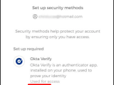 Setup Okta Verify Mfa For Your Originals Access Account Qr Code