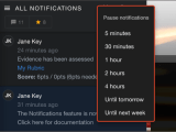 Notifications Overview Digication Help Desk