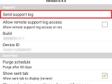 Send A Support Log Doforms Support