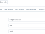 Configure Users Doforms Support