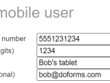 Configure Users Doforms Support