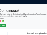 Contentstack Connector Dynamic Yield Knowledge Base