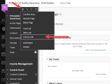 Echovideo Creating Left Navigation Shortcuts In Blackboard Courses